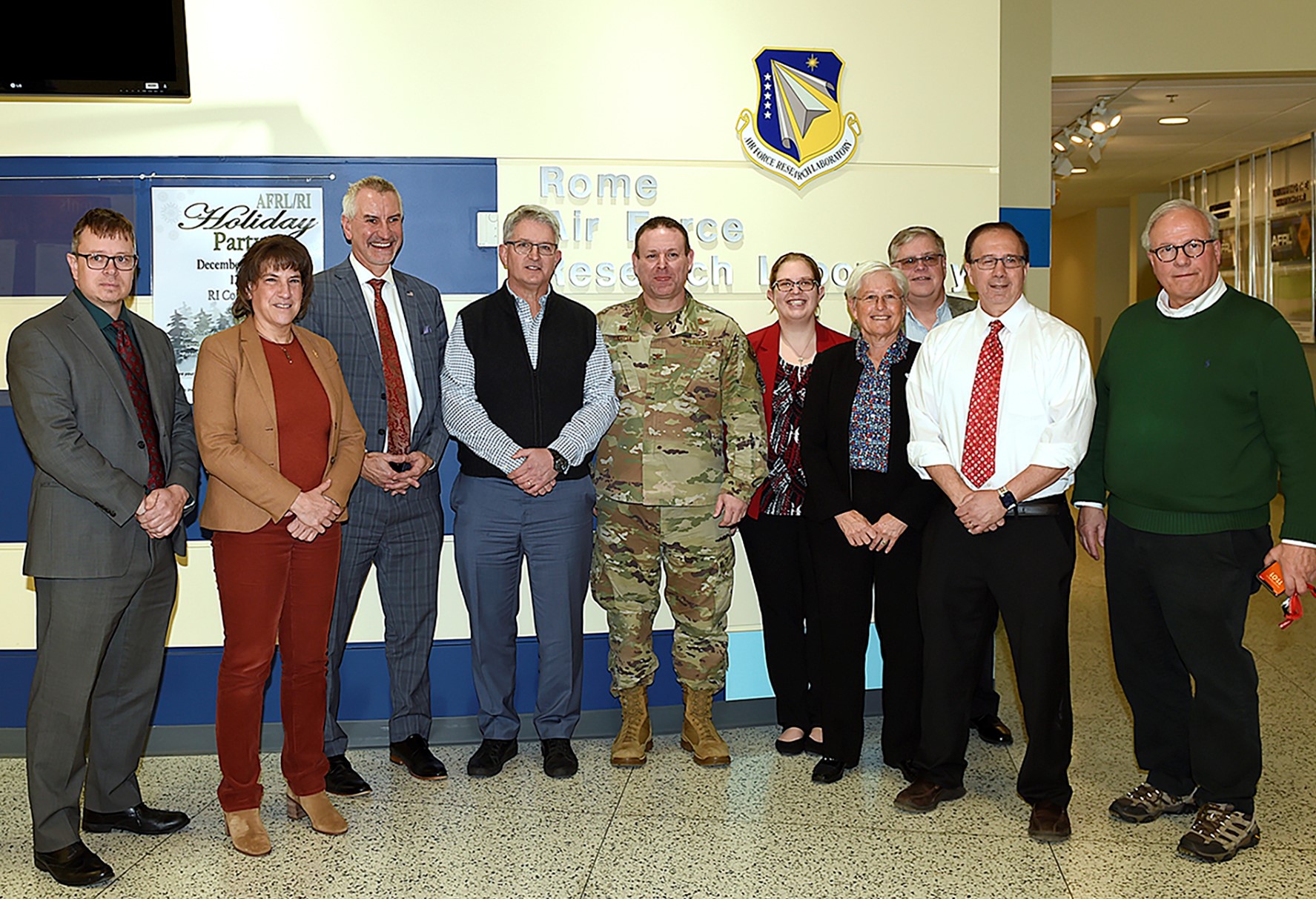 Congressman Elect Williams Visits AFRL-RI - CNY Defense Alliance
